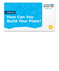 MyPlate Builder Activity Slides